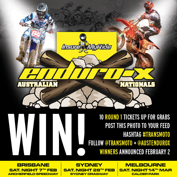 WIN! 2015 Enduro-X Round 1 Tickets - Transmoto
