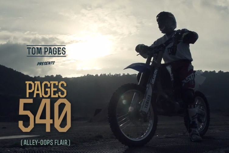 Tom Pagès Lands Alley-Oop Flair - Transmoto