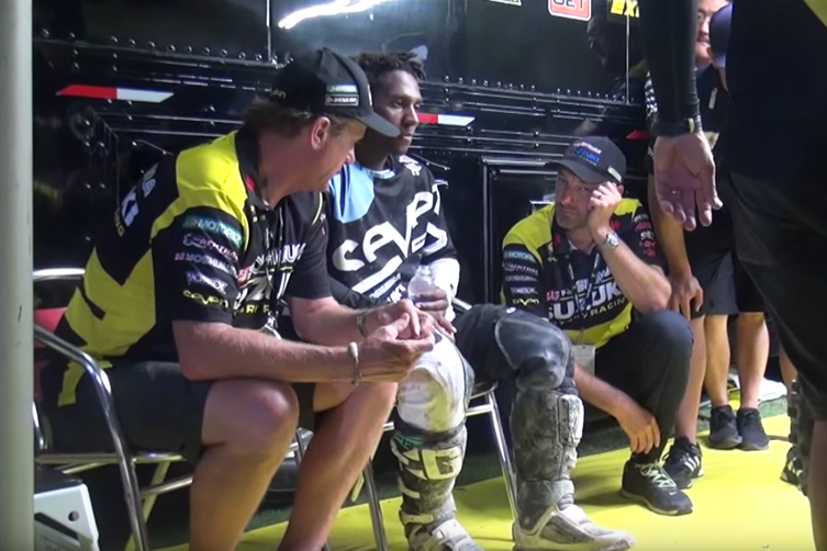 Video: JS7 @ The Monster Energy Cup - Transmoto