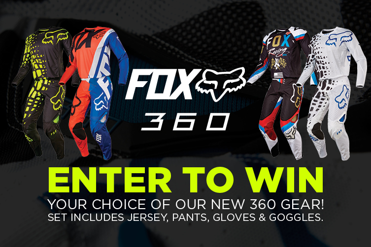 Enter To Win: Fox 360 Racewear - Transmoto
