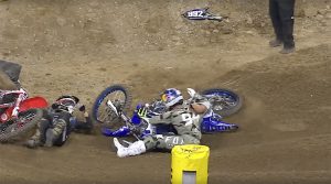 Ken Roczen Injured at San Diego SX - Transmoto