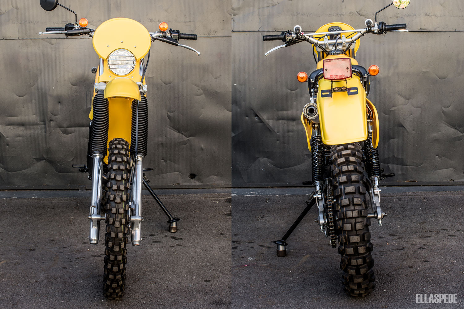Reborn: Ellaspede’s Suzuki PE250 - Transmoto