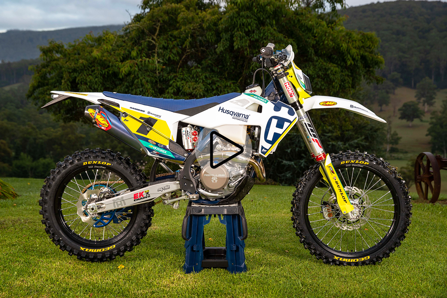 Bike Dissected: Daniel Sanders' FE501 - Transmoto