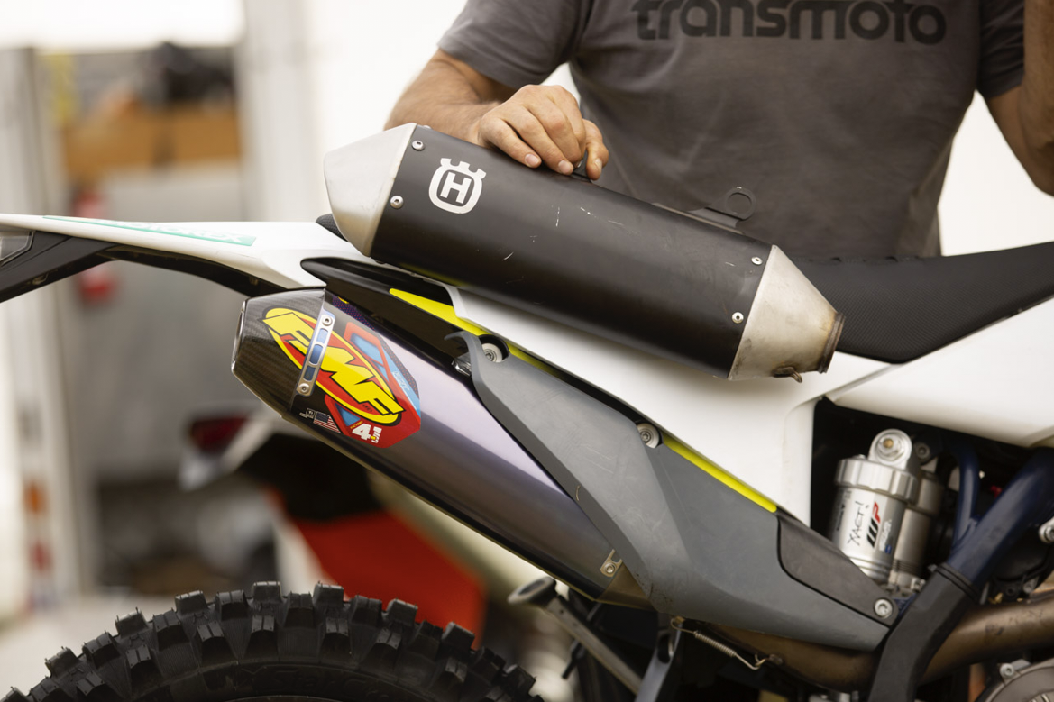 Tested: FMF Factory 4.1 RCT Muffler - Transmoto