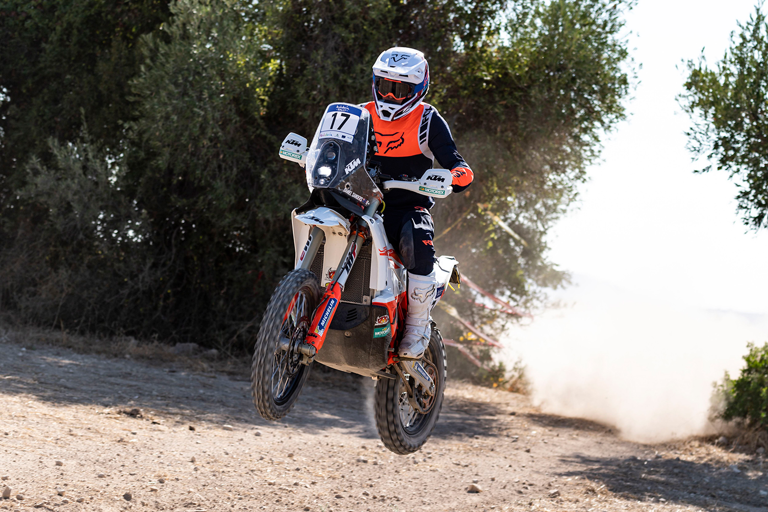 Daniel Sanders Wins Stage at International Rally - Transmoto