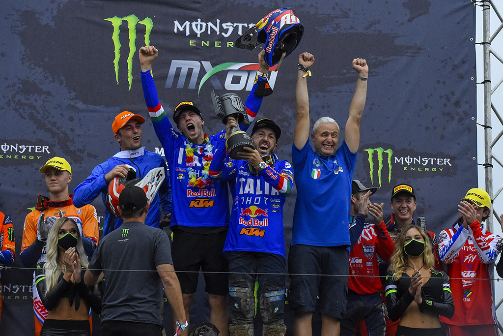 CAIROLI, KTM & ITALY WIN 2021 MXoN - Transmoto