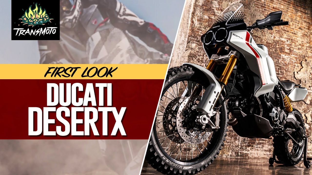 DUCATI’S DESERTX … IN THE FLESH - Transmoto