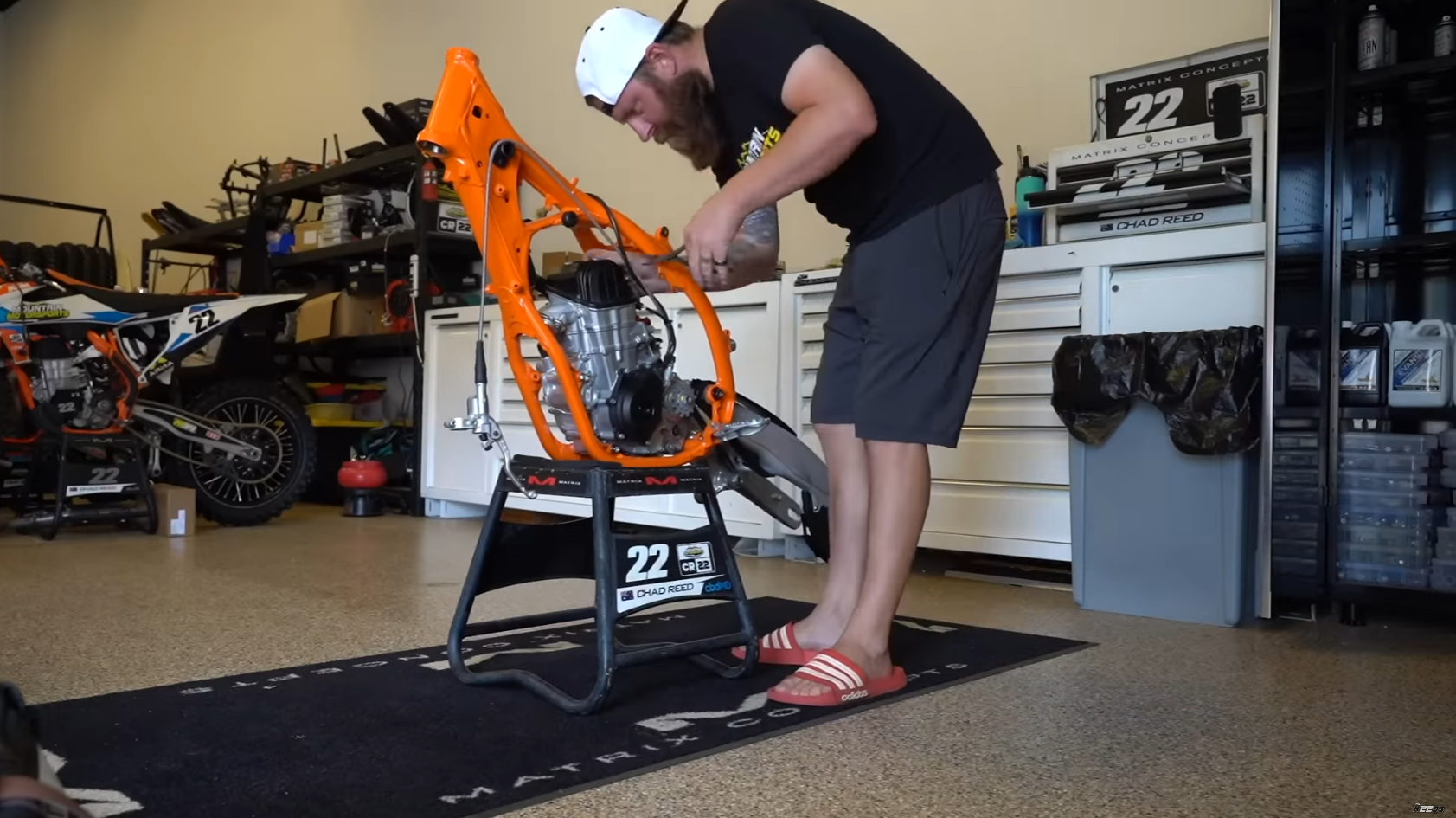 BIKE BUILD: CHAD REED’S KTM 450SX-F SX WEAPON - Transmoto