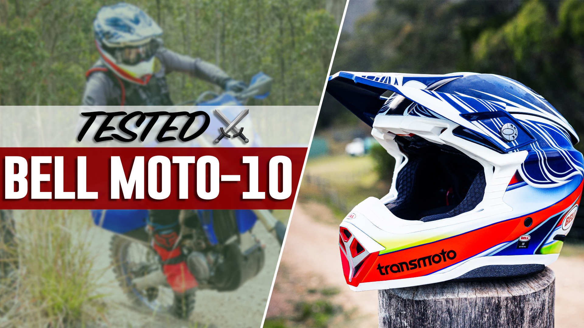 Tested: Bell Moto-10 Spherical Helmet - Transmoto