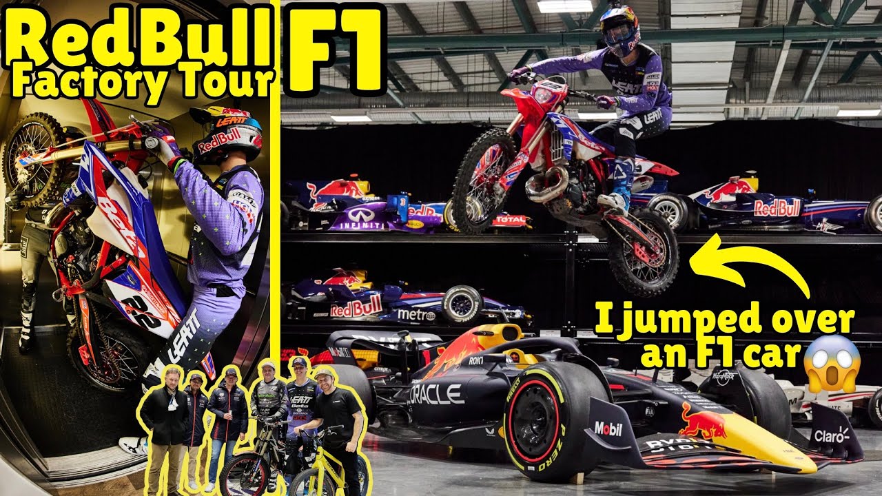 JONNY WALKER TOURS RED BULL F1 FACTORY - Transmoto