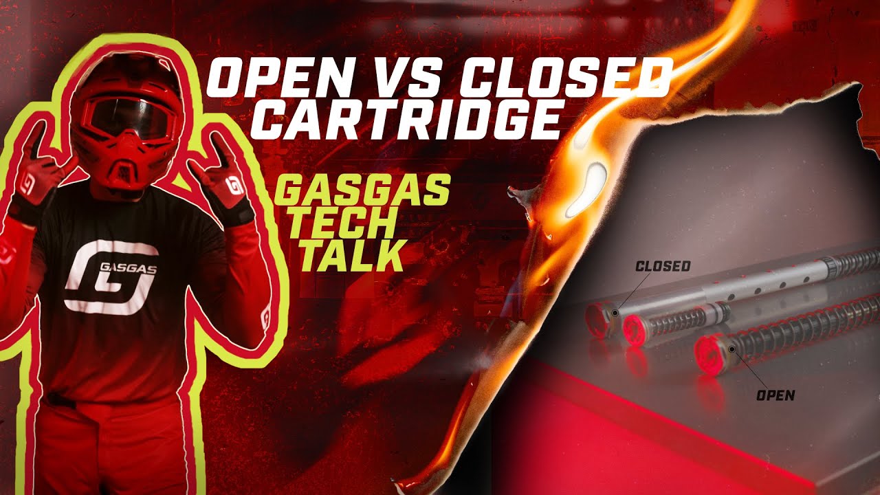 GASGAS Tech Talk - Open- vs closed-cartridge forks - Transmoto