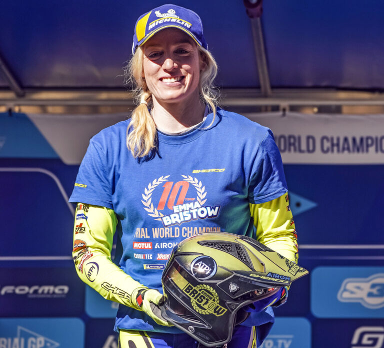 EMMA BRISTOW - 10 X WORLD CHAMPION - Transmoto