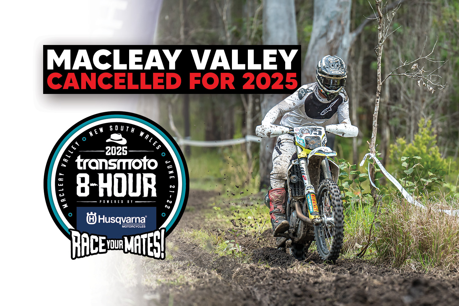 Cancelled for 2025: Transmoto 8-Hour @ Macleay Valley - Transmoto