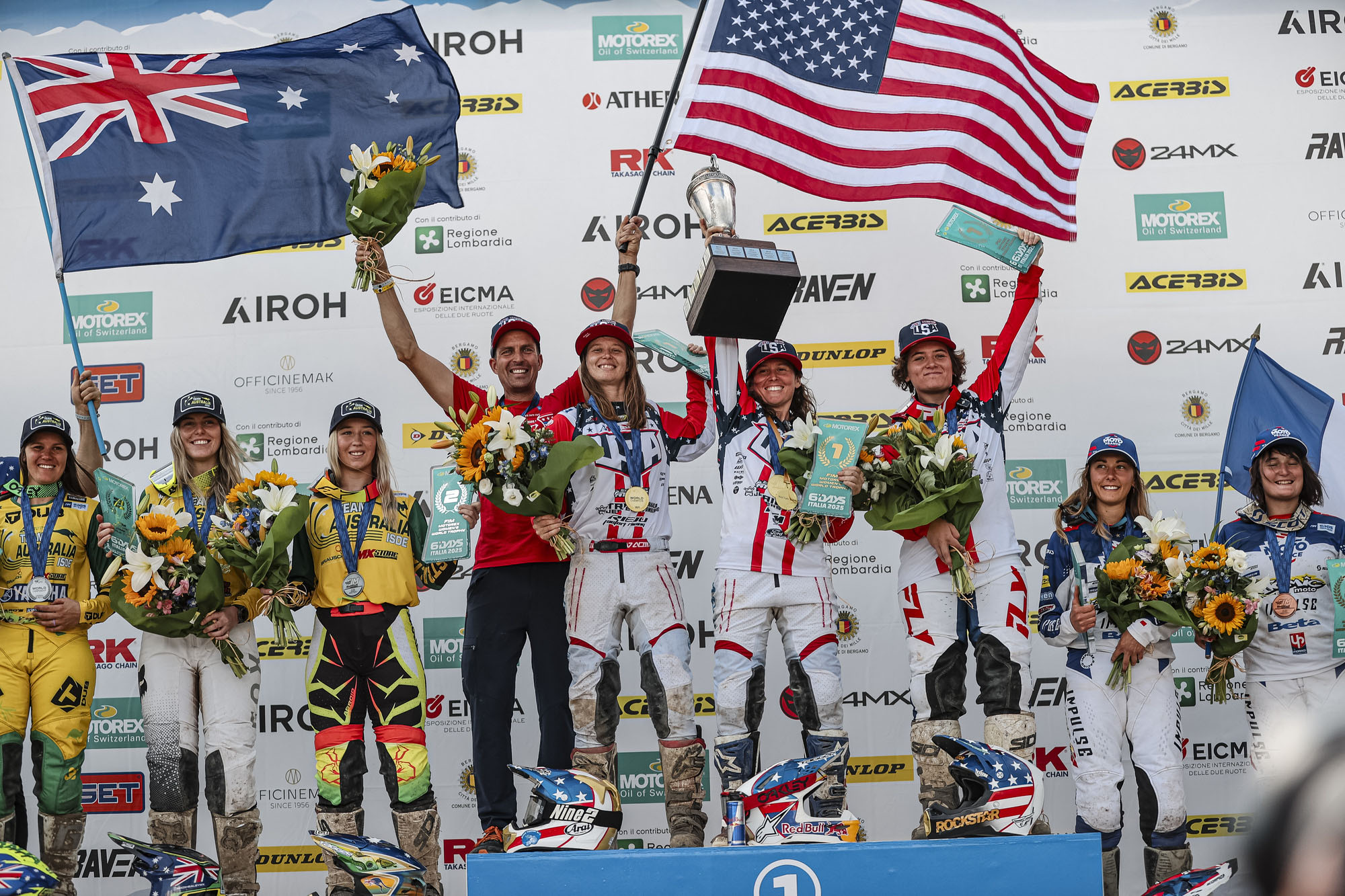 TEAM AUSTRALIA PODIUMS AT 2025 ISDE - Transmoto