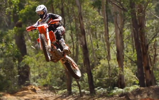 Motorex KTM Off Road Racing's Ben Burrell - Transmoto