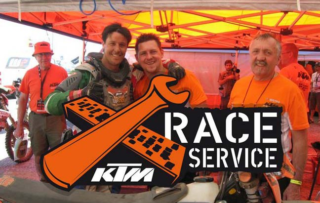 KTM Race Service - Helping riders get the best results in Enduro ...