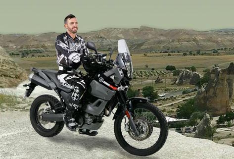 Steve Crombie on Sunrise - Transmoto