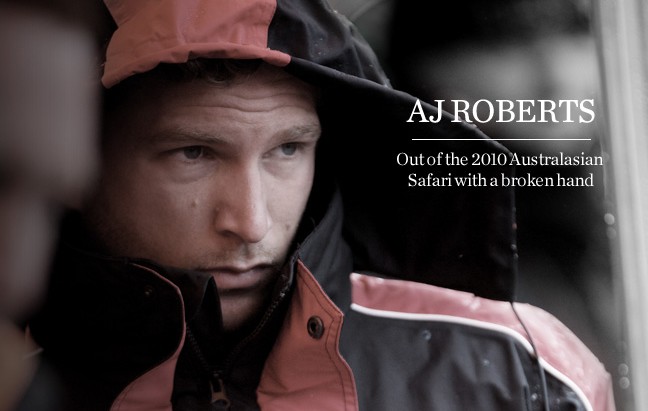 AJ Roberts to have surgery on broken hand - Transmoto