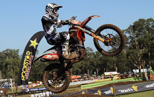 Coppins on top at Appin in MX Nationals - Transmoto