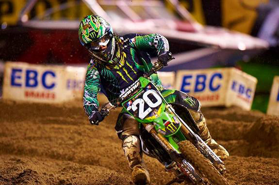 Supercross - two rounds, four riders, nine points and one championship ...