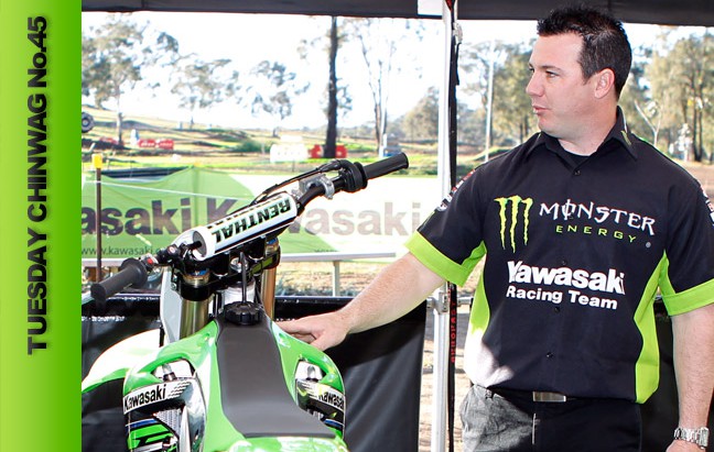 Tuesday Chinwag No.45 with Kawasaki's Troy Carroll - Transmoto