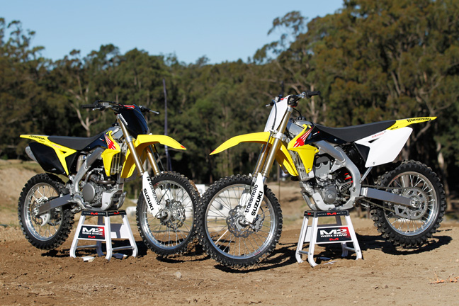 Class Warfare - Suzuki's RM-Z250 vs RM-Z450 - Transmoto