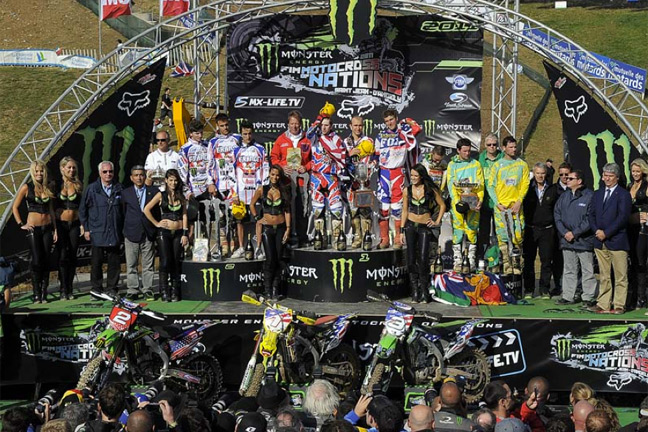 Australia podiums at the Motocross of Nations - Transmoto