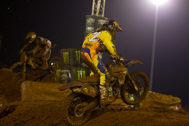 Mud ruined Marmont's hope of a podium finish at the SX - Transmoto